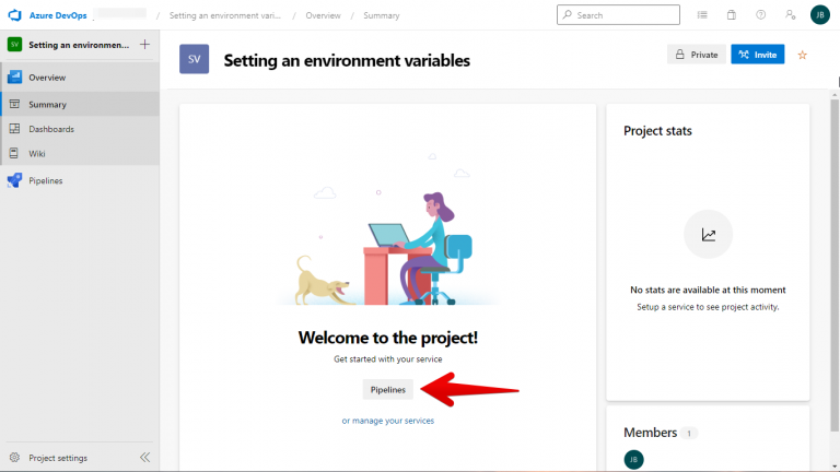 How do I set environment variables in Azure pipeline ...