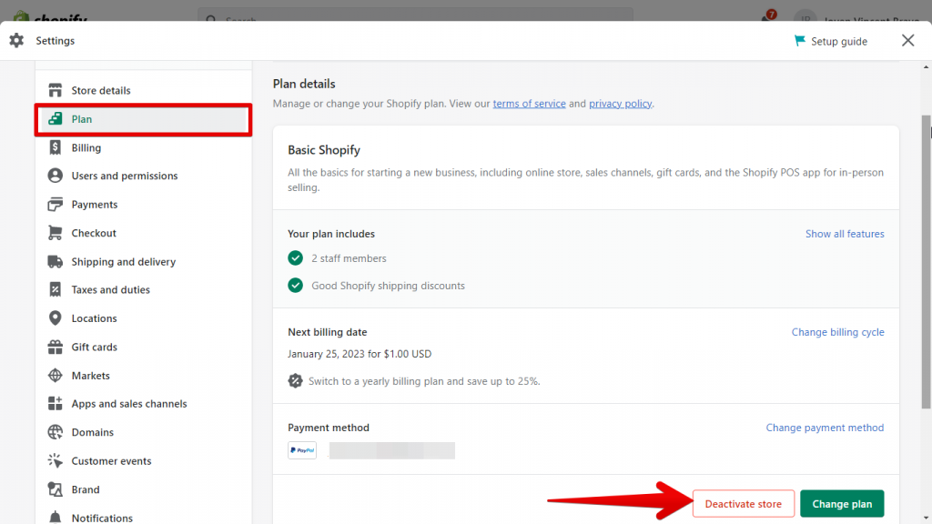 How do I permanently delete my Shopify account? - WebsiteBuilderInsider.com