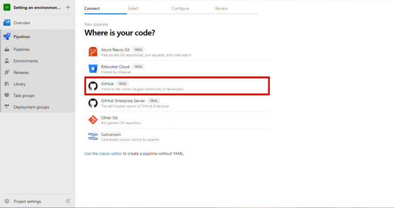 How do I set environment variables in Azure pipeline ...