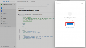How do I set environment variables in Azure pipeline ...
