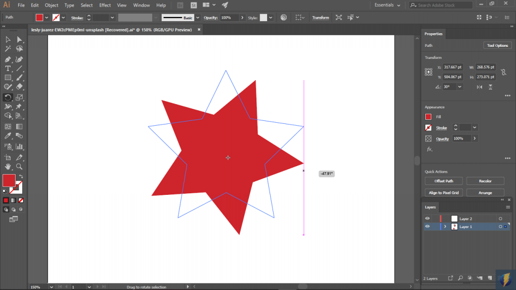 How do you flip an object in Illustrator? - WebsiteBuilderInsider.com