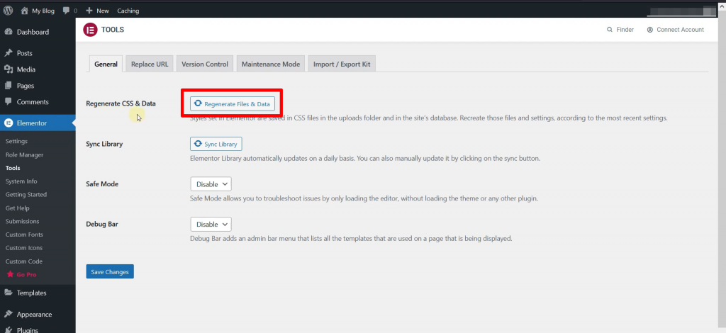 How do I clear Elementor cache? - WebsiteBuilderInsider.com