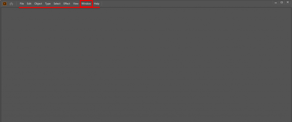 How do I show the menu bar in Illustrator? - WebsiteBuilderInsider.com