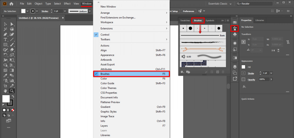 How do I import brushes into Illustrator? - WebsiteBuilderInsider.com