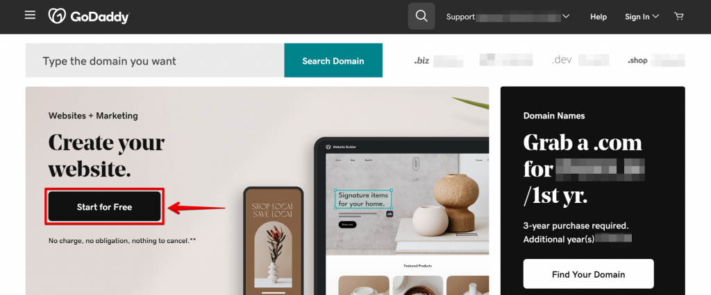 How do I create a GoDaddy account? - WebsiteBuilderInsider.com