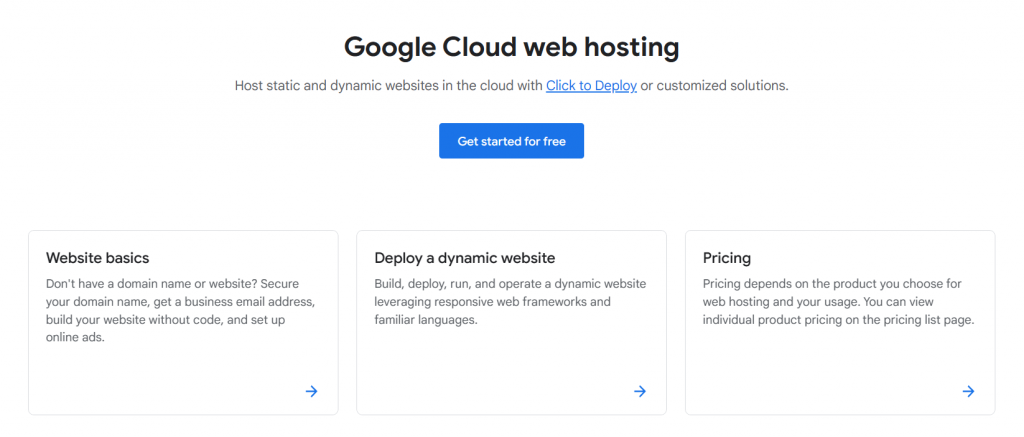 Can I host a website on Google Cloud? - WebsiteBuilderInsider.com