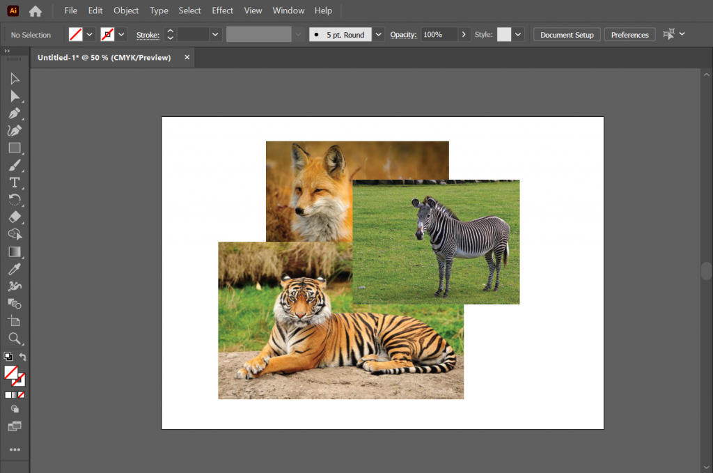 How do I combine multiple images into one in Illustrator ...