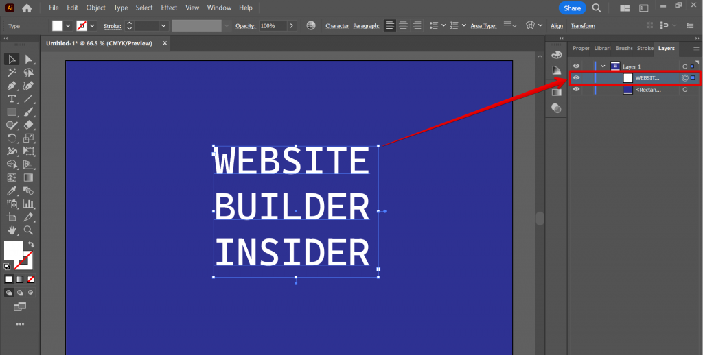 Why can't I edit my text in Illustrator? - WebsiteBuilderInsider.com