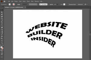 How do you distort text in Illustrator? - WebsiteBuilderInsider.com