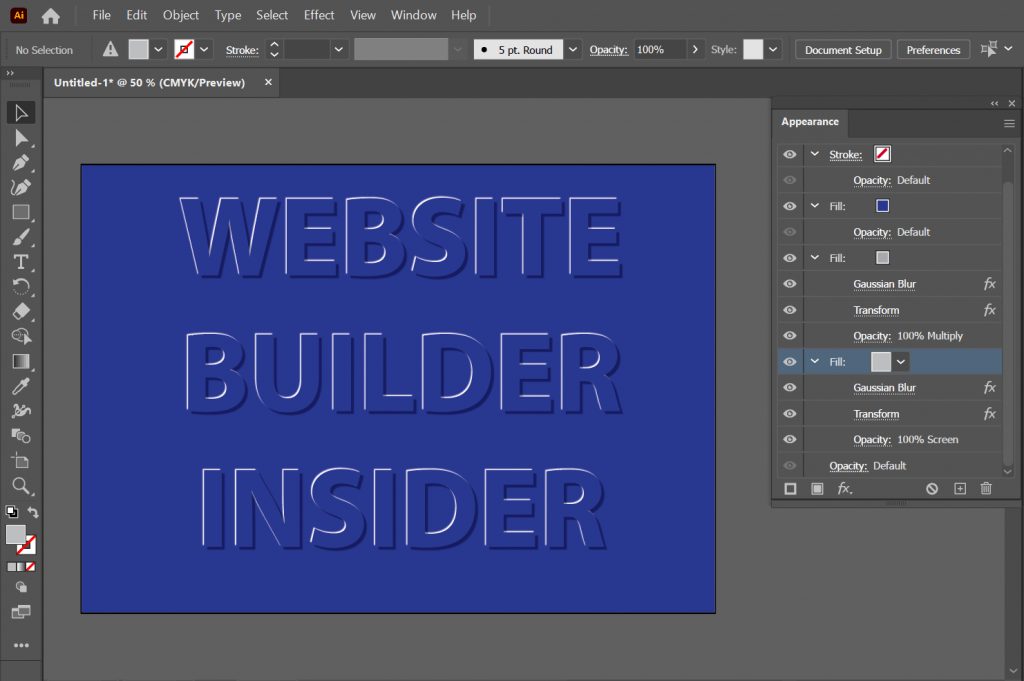 How do you emboss in Illustrator? - WebsiteBuilderInsider.com