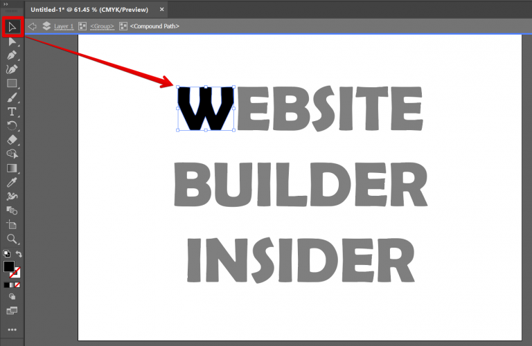 How do I convert text to a shape in Illustrator ...