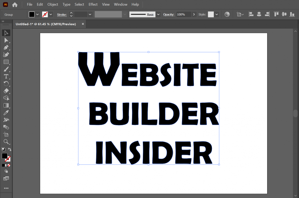 How do I convert text to a shape in Illustrator ...