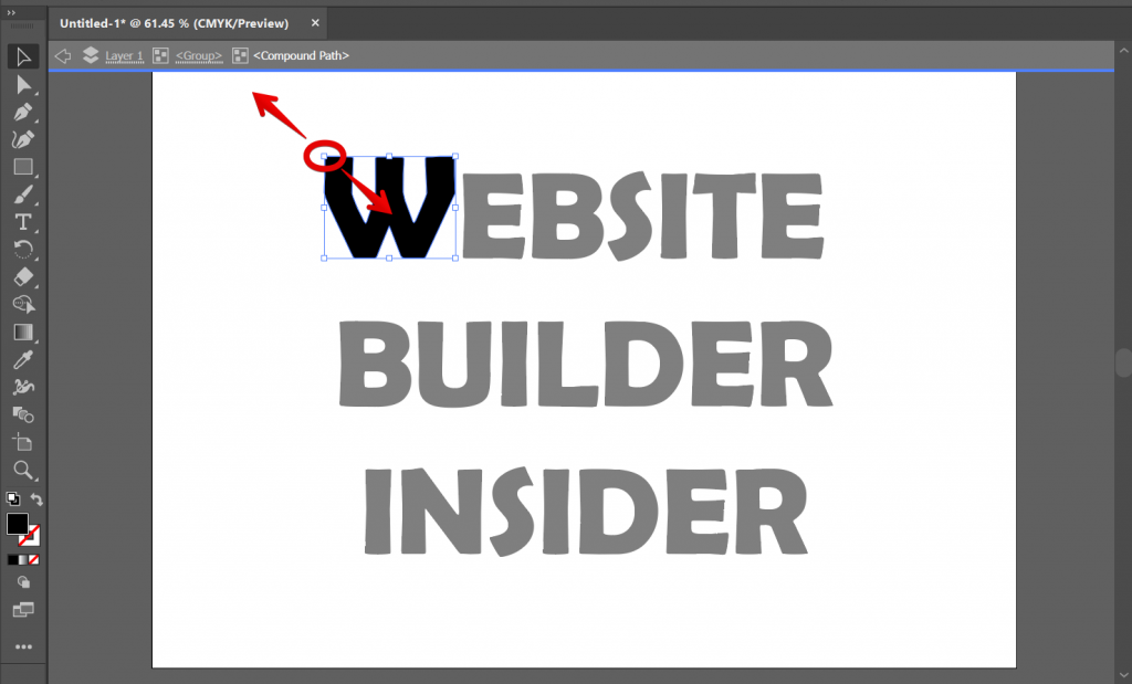 How do I convert text to a shape in Illustrator ...