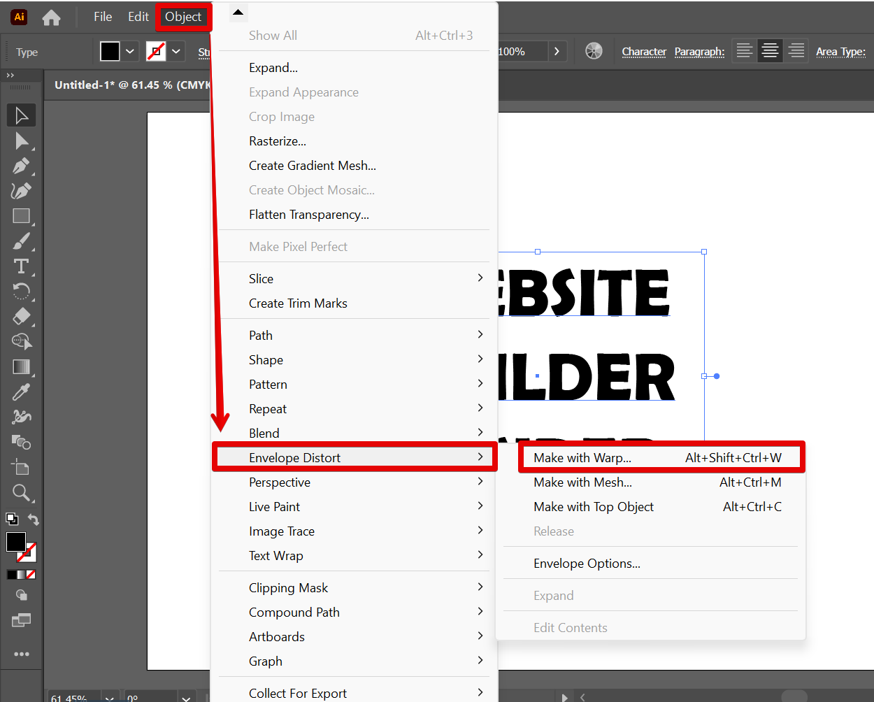 How Do You Distort Text In Illustrator WebsiteBuilderInsider How Do You Distort Text In Illustrator WebsiteBuilderInsider