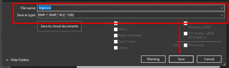 How do I convert PNG to ICO in Photoshop? - WebsiteBuilderInsider.com