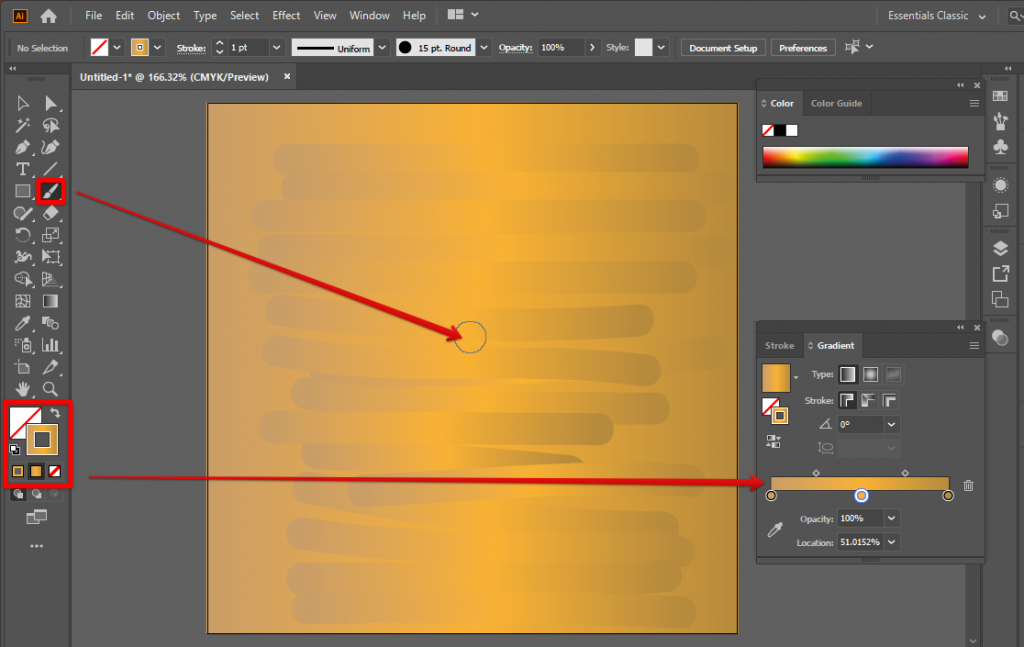 How do you do a metallic effect in Illustrator? - WebsiteBuilderInsider.com