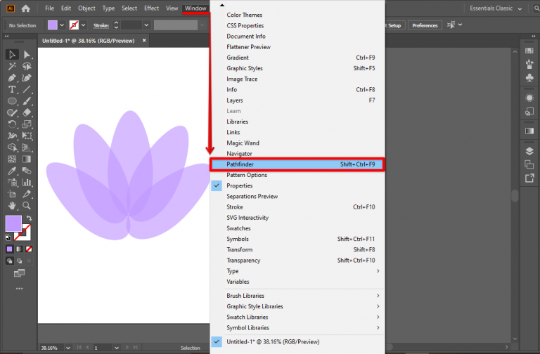 How do I merge shapes and lines in Illustrator? - WebsiteBuilderInsider.com