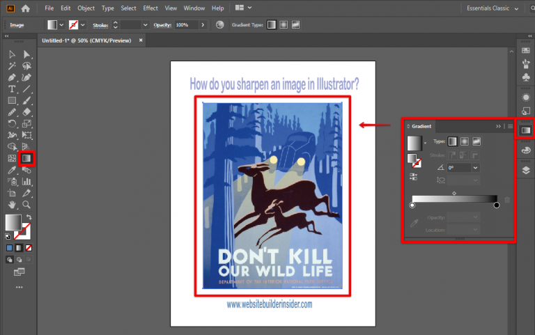 How do you sharpen an image in Illustrator? - WebsiteBuilderInsider.com