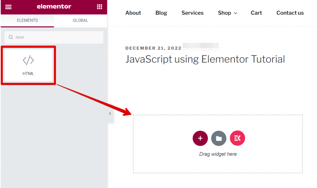 如何将 JavaScript 添加到 Elementor？ - 源码社
