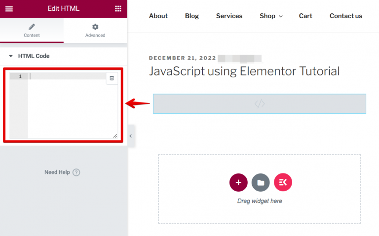 如何将 JavaScript 添加到 Elementor？ - 源码社