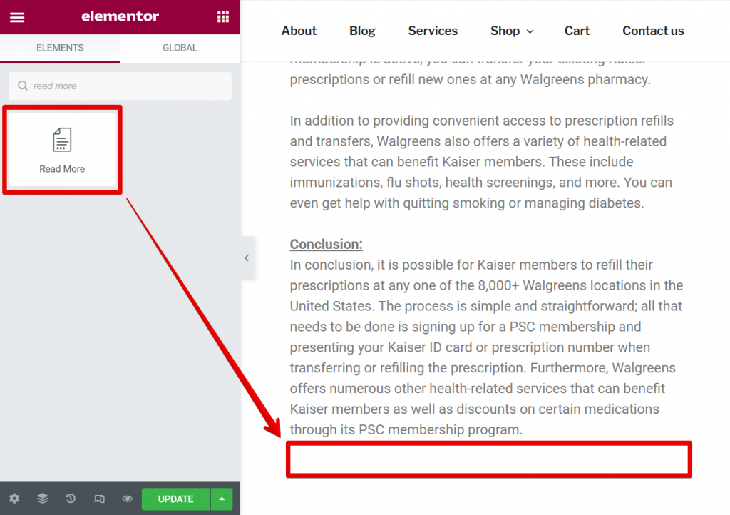 How do I add read more in Elementor? - WebsiteBuilderInsider.com