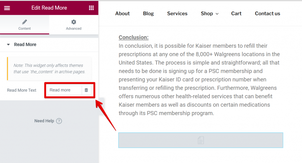 How do I add read more in Elementor? - WebsiteBuilderInsider.com