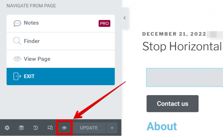 How do I stop horizontal Elementor scrolling? - WebsiteBuilderInsider.com