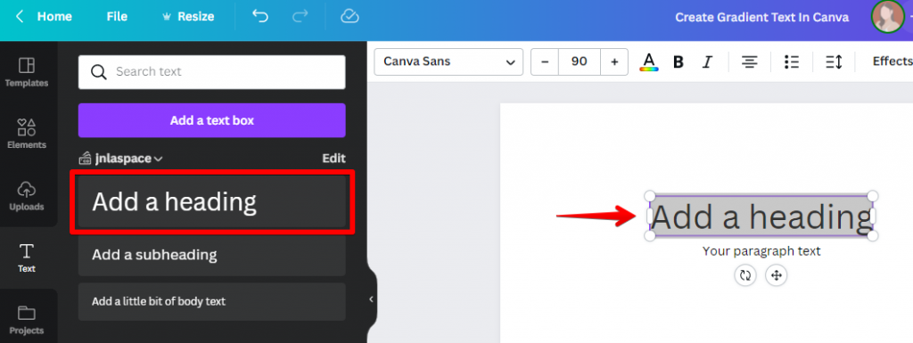 Can You Do Gradient Text in Canva? - WebsiteBuilderInsider.com