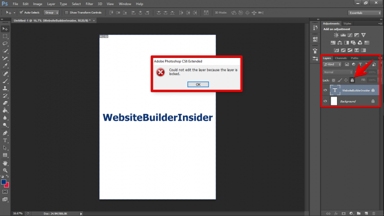 Why Can't I Edit My Text in Photoshop? - WebsiteBuilderInsider.com