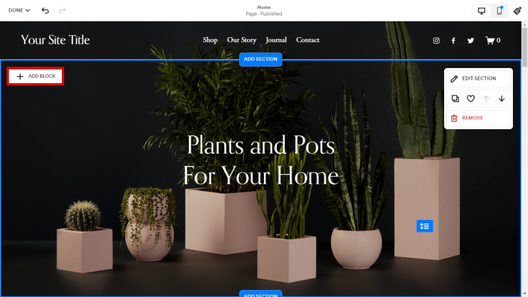 How Do I Link a Button to a Section in Squarespace ...