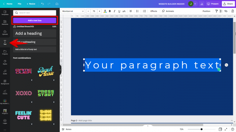 Can You Warp Text in Canva? - WebsiteBuilderInsider.com