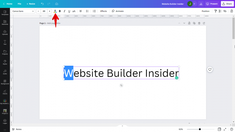 How Do I Get Rainbow Text in Canva? - WebsiteBuilderInsider.com