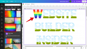 How Do I Get Rainbow Text in Canva? - WebsiteBuilderInsider.com
