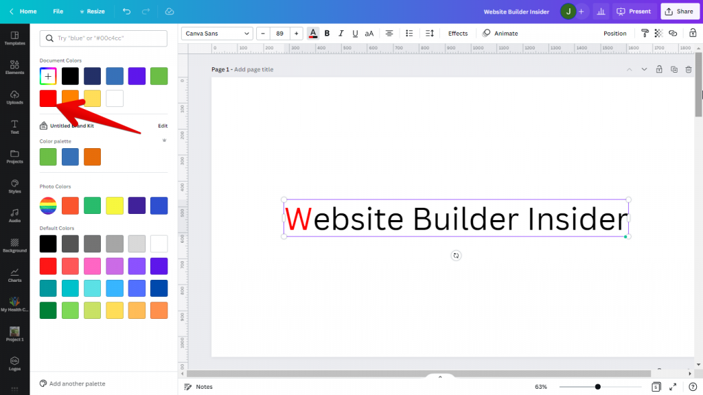 How Do I Get Rainbow Text in Canva? - WebsiteBuilderInsider.com