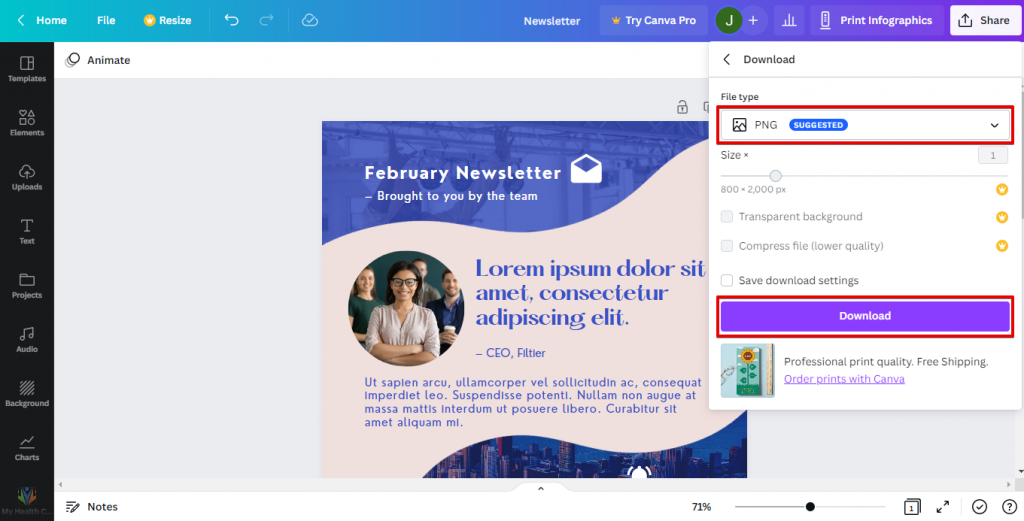 How Do I Send a Canva Newsletter in Gmail? - WebsiteBuilderInsider.com