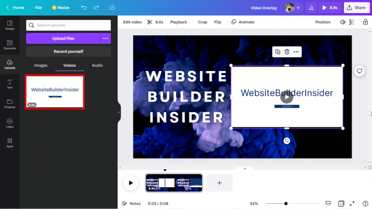 Can You Overlay Videos in Canva? - WebsiteBuilderInsider.com