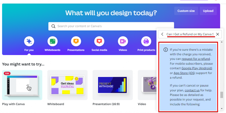 Can I Get a Refund on My Canva Subscription? - WebsiteBuilderInsider.com