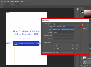 How Do I Make a Clickable Link in Photoshop PDF ...