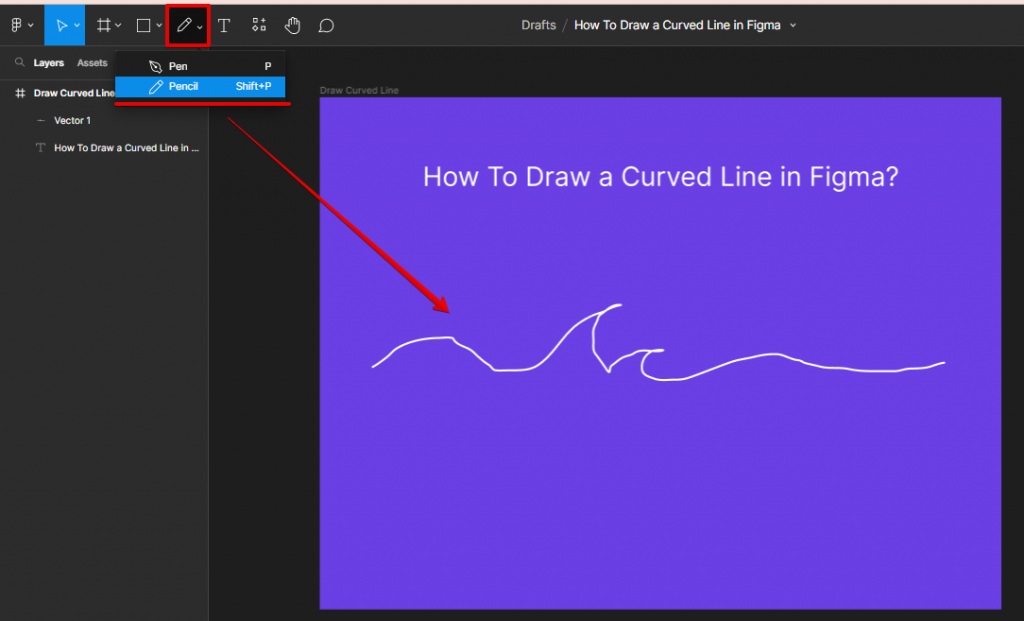 How To Draw a Curved Line in Figma? [Complete Step By Step 2024 Guide ...