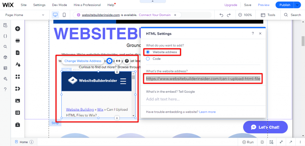 Can I Upload HTML Files to Wix? - WebsiteBuilderInsider.com