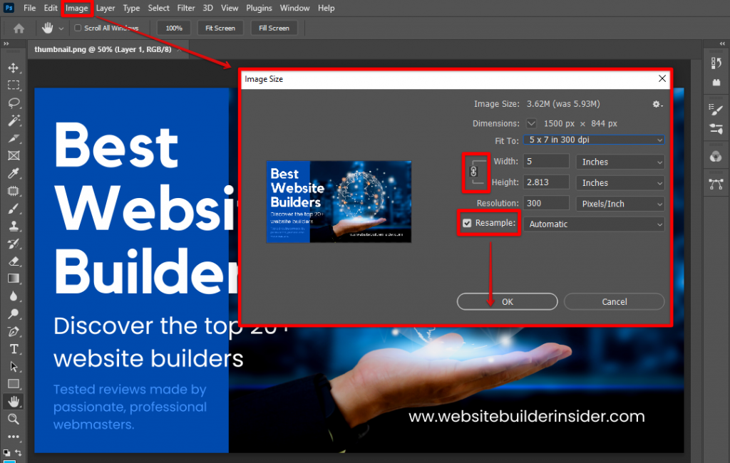 How Do I Resize an Image in Photoshop Without Distortion? - WebsiteBuilderInsider.com