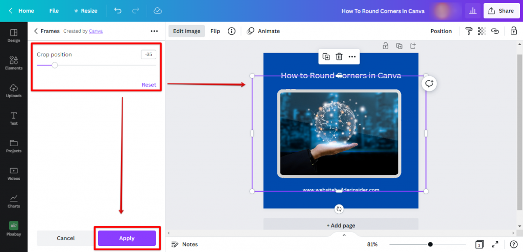 How Do You Round Corners in Canva? - WebsiteBuilderInsider.com