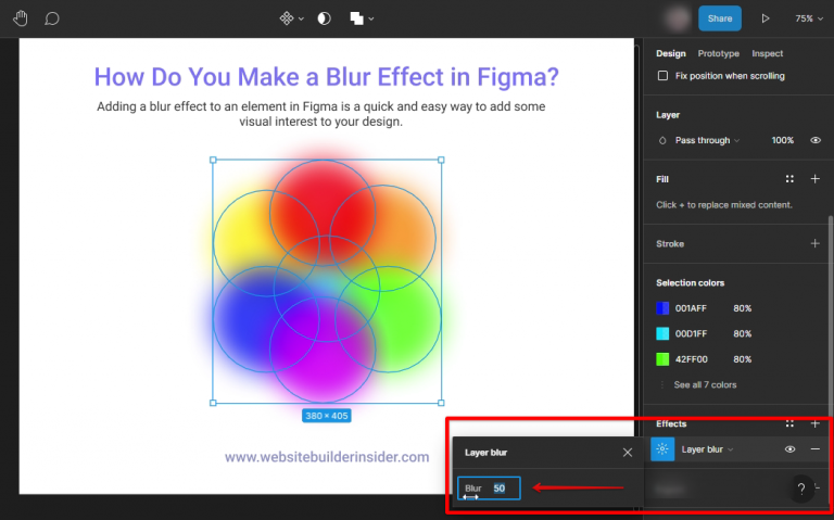 How Do You Make a Blur Effect in Figma? - WebsiteBuilderInsider.com
