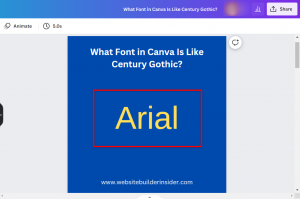 What Font in Canva Is Like Century Gothic? - WebsiteBuilderInsider.com