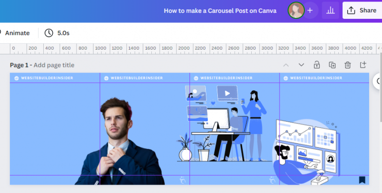 How Do I Make a Carousel Post on Canva? - WebsiteBuilderInsider.com