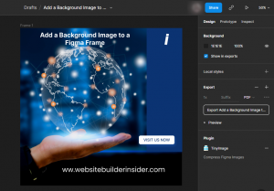 How Do I Add a Background Image to a Figma Frame ...