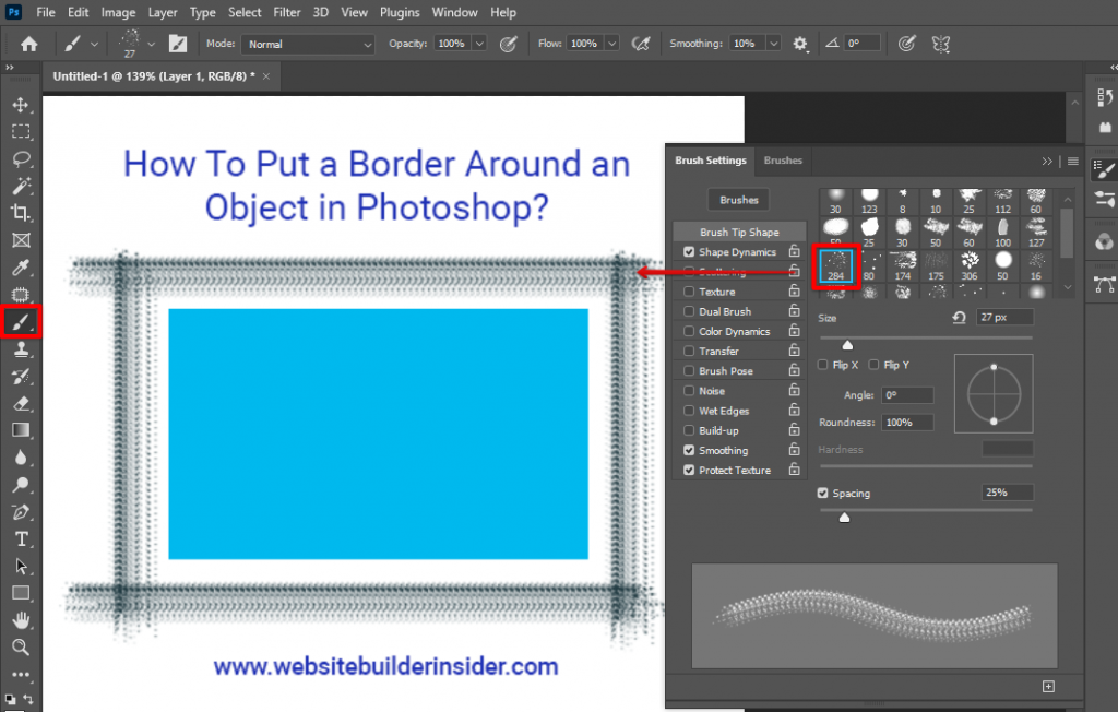 How Do I Put a Border Around an Object in Photoshop ...