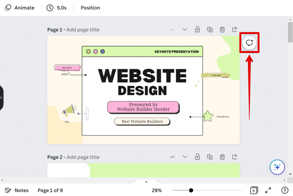How Do You Add Notes in Canva? - WebsiteBuilderInsider.com