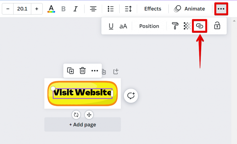 How Do I Make a Clickable Button in Canva? - WebsiteBuilderInsider.com
