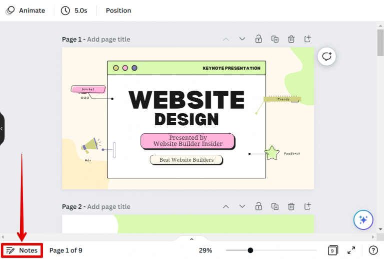 How Do You Add Notes in Canva? - WebsiteBuilderInsider.com
